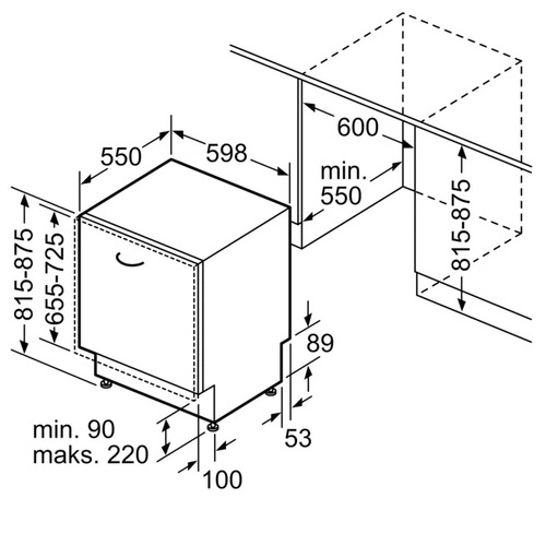 Купить Посудомоечная машина BOSCH SMV6ZCX42E по выгодной цене на import ...
