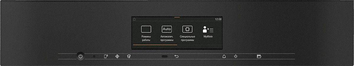 Купить Духовой шкаф MIELE H7840BMX OBSW чёрный обсидиан по низкой цене ...